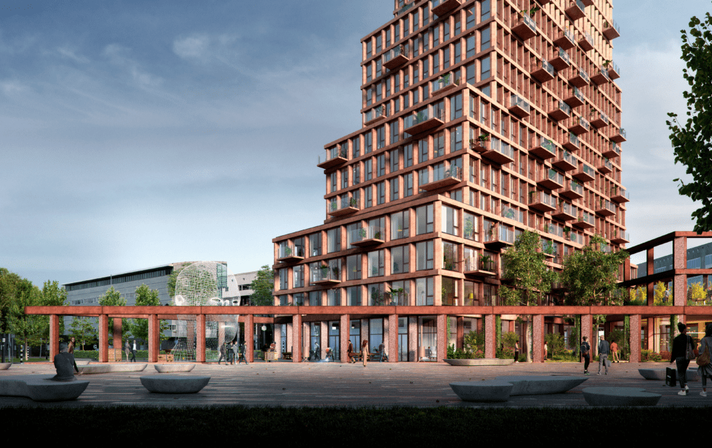 Start of construction HIGHnote in Almere - Rockfield